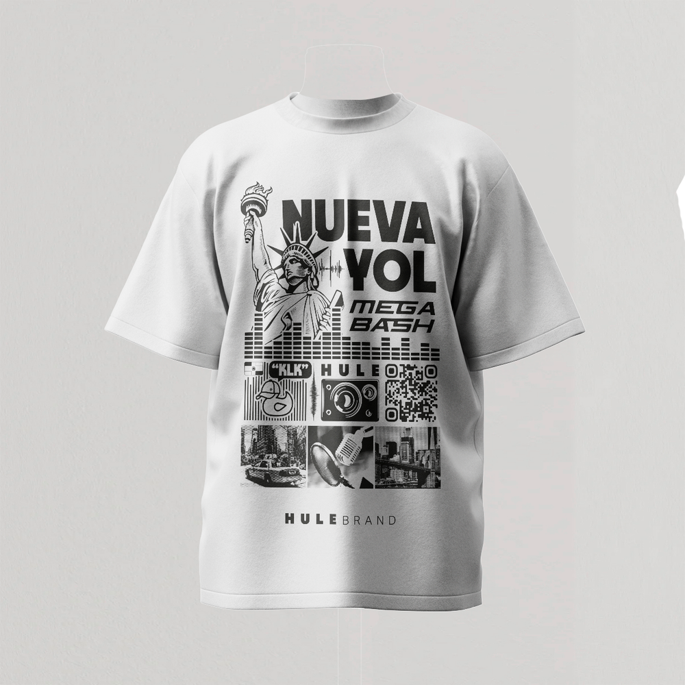 Mega Bash White T-Shirt - Official Collectible Merch